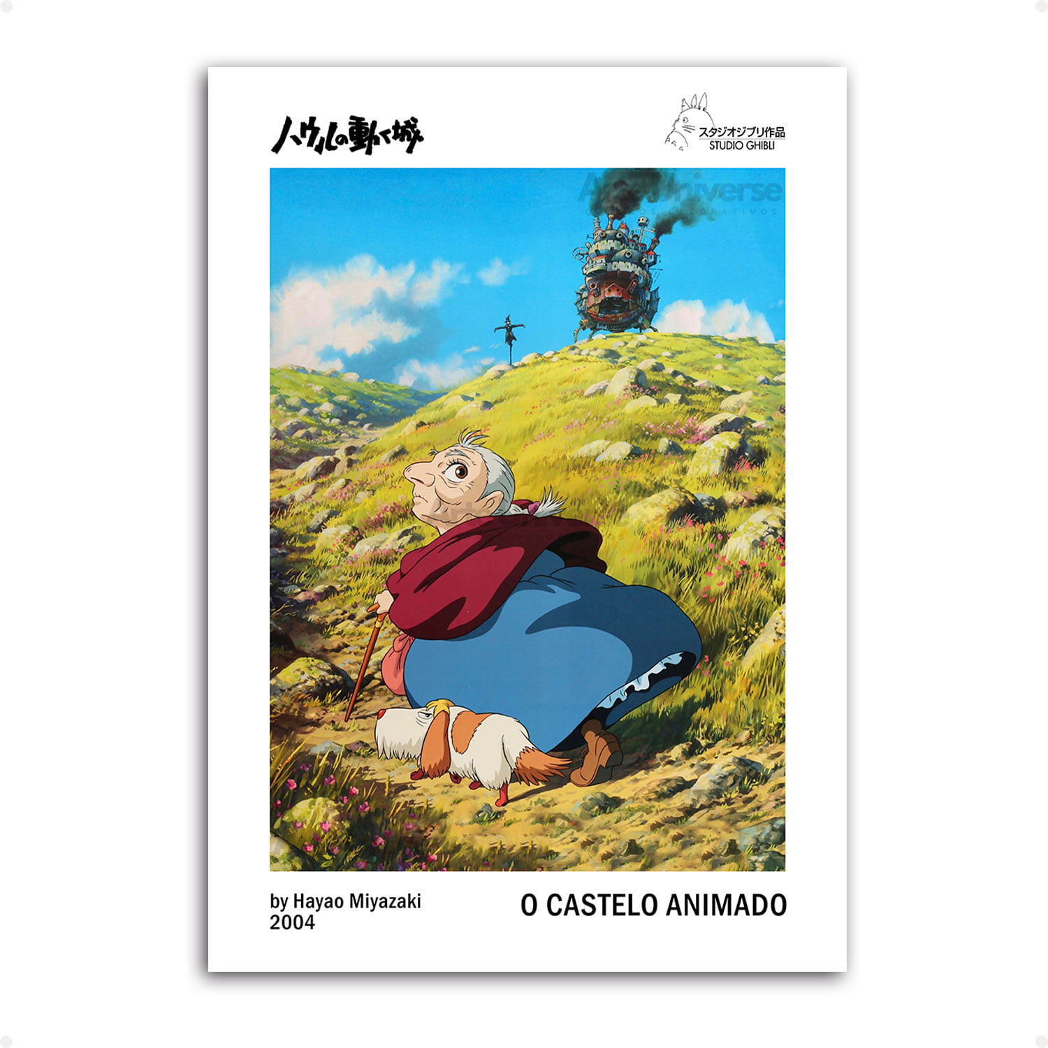 Quadro O castelo animado Studio Ghibli